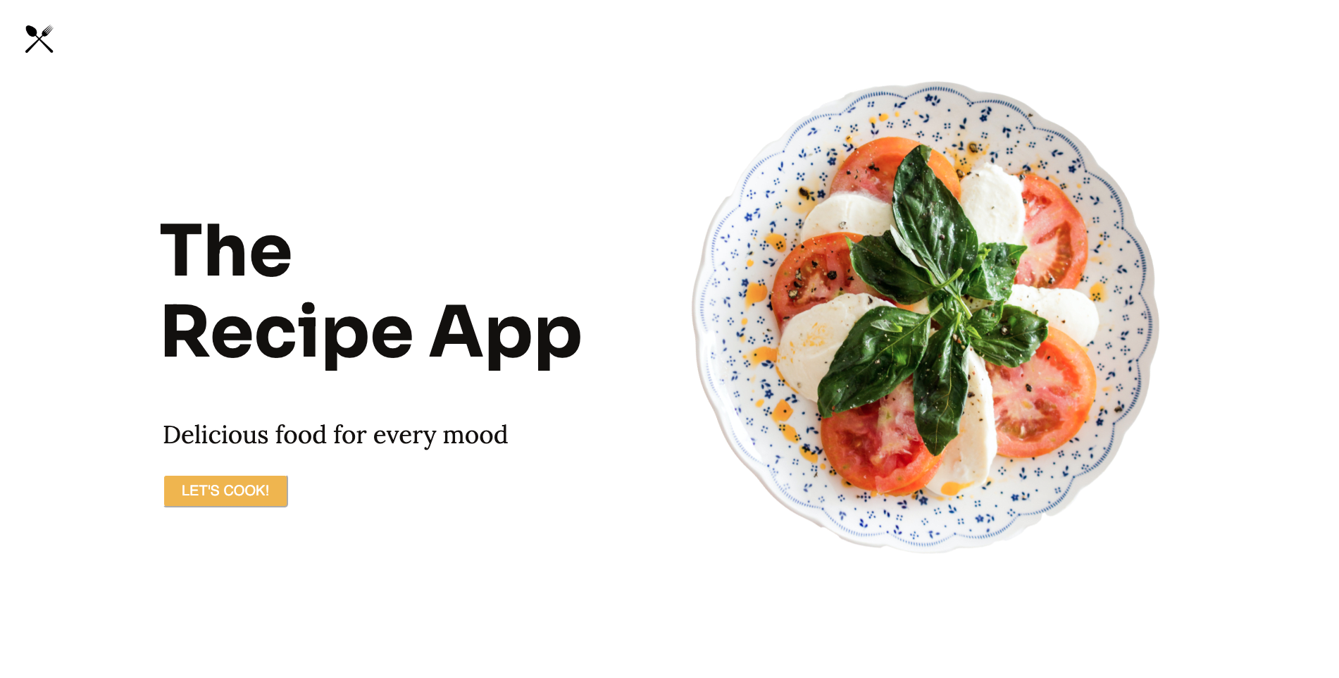 GitHub rlanfri PI Food main Single Page Application La aplicación